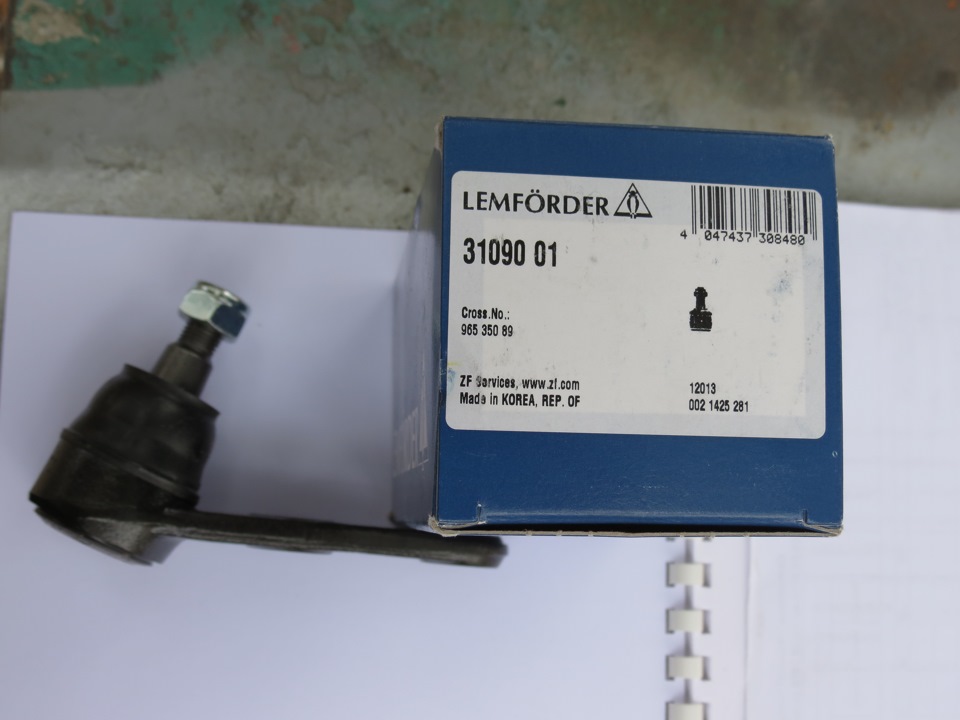 96535089 Опора шаровая GM | Запчасти на DRIVE2