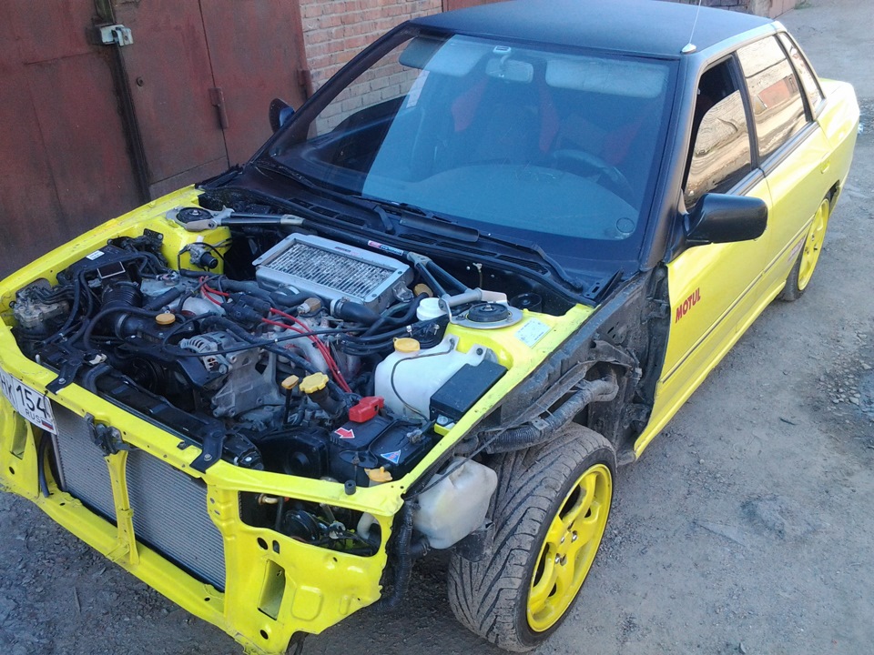 Легася становится все больше похож на машину. УРА ! — Subaru Legacy (BC ...