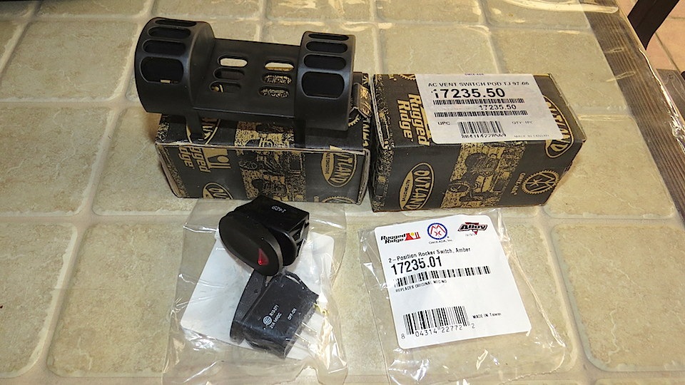 Комплект переключателей Rugged Ridge — Jeep Wrangler (TJ), 4,7 л, 2005 ...