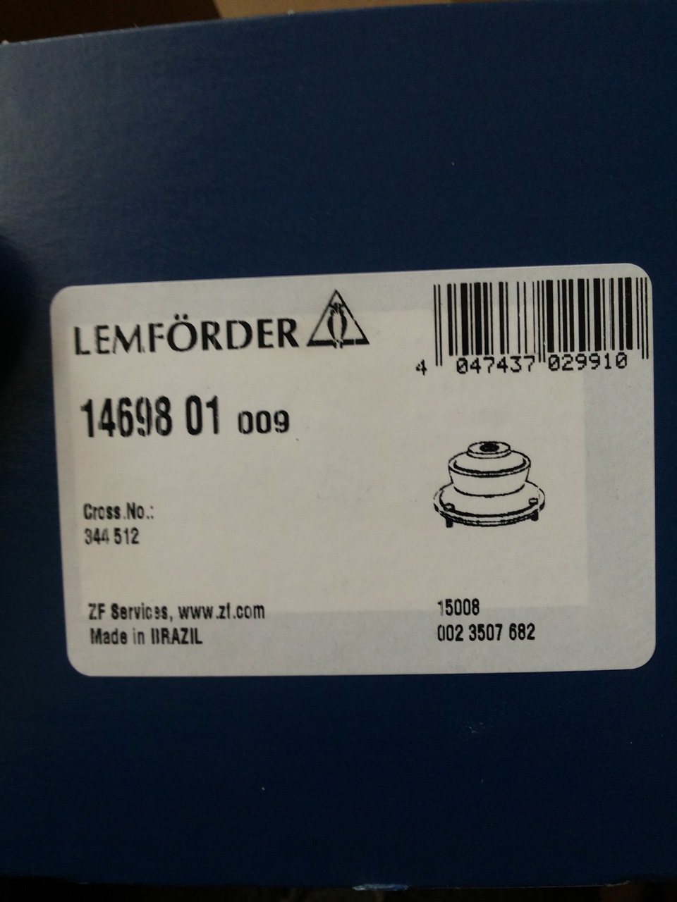 Опоры амортизатора — Opel Omega B, 2,5 л, 1996 года | запчасти | DRIVE2