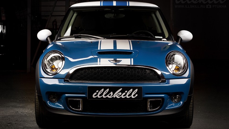 Про две полоски — MINI Cooper S Mk II, 1,6 л, 2013 года | стайлинг | DRIVE2