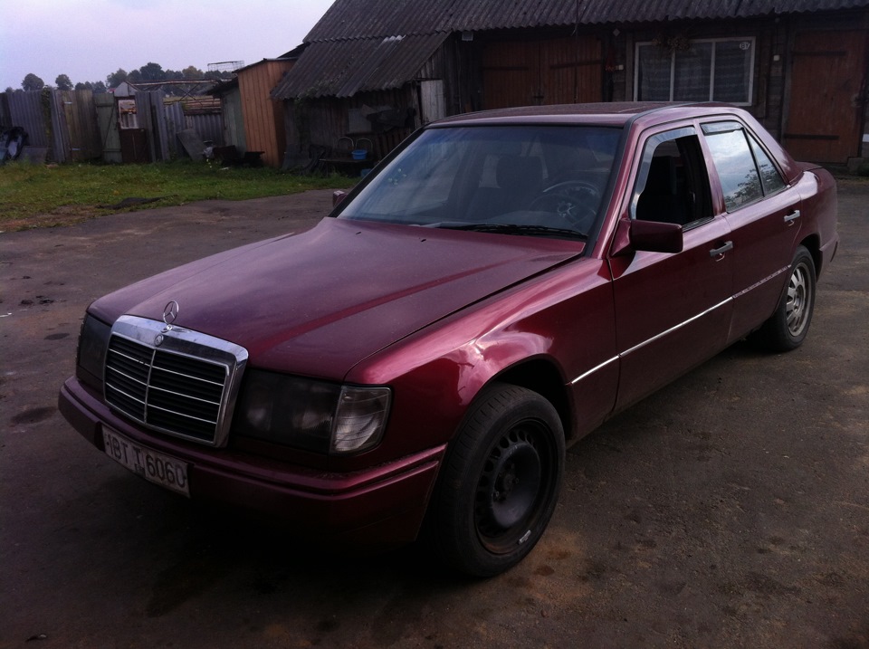 колёса — Mercedes-Benz E-Class (W124), 2 л, 1985 года | своими руками | DRIVE2