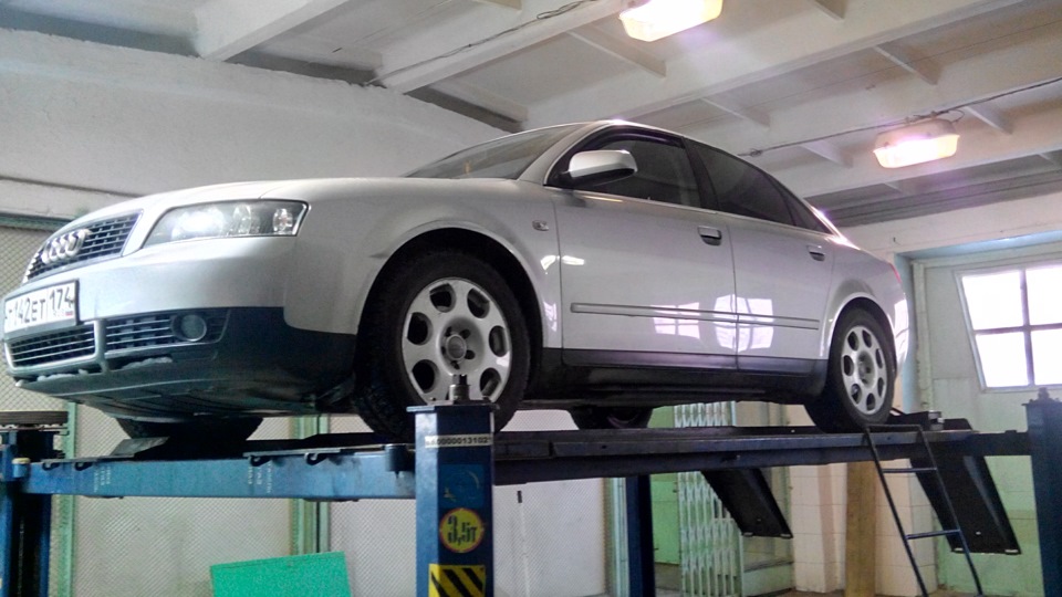 Экспертиза на ржавчину…пройдена! — Audi A4 (B6), 2 л, 2001 года ...
