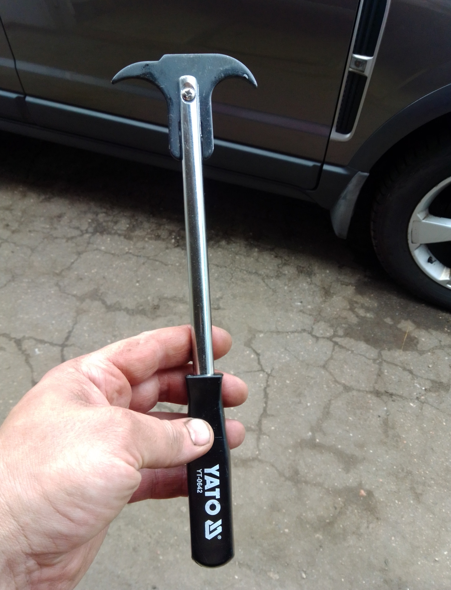 Сальник 5МКПП D33. Очередная замена. — Opel Antara, 2 л, 2008 года ...