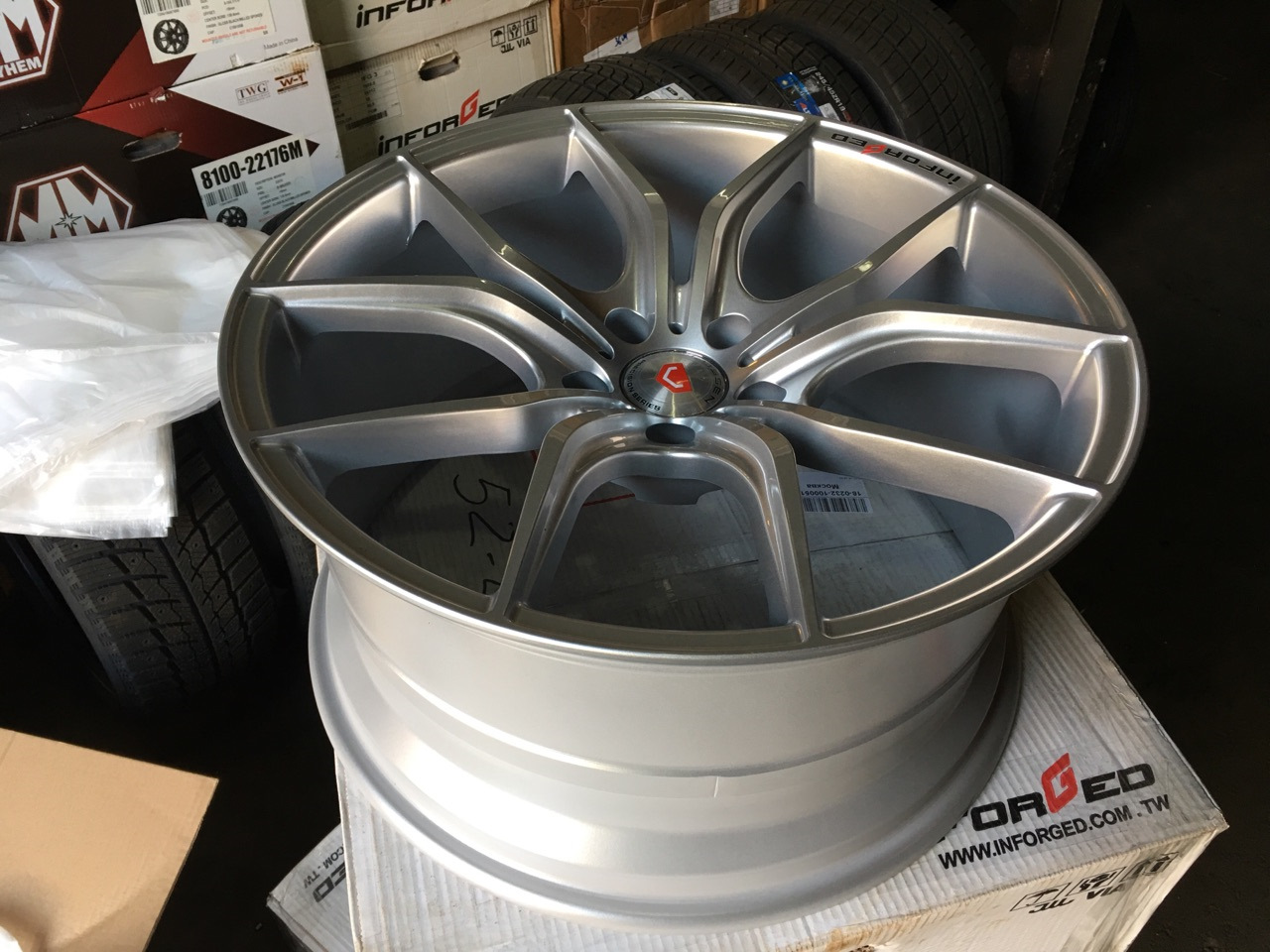 [литье] литые диски inforged IFG-17 ушли клиенту из Краснодара — Moscow Wheels and Tyres на DRIVE2