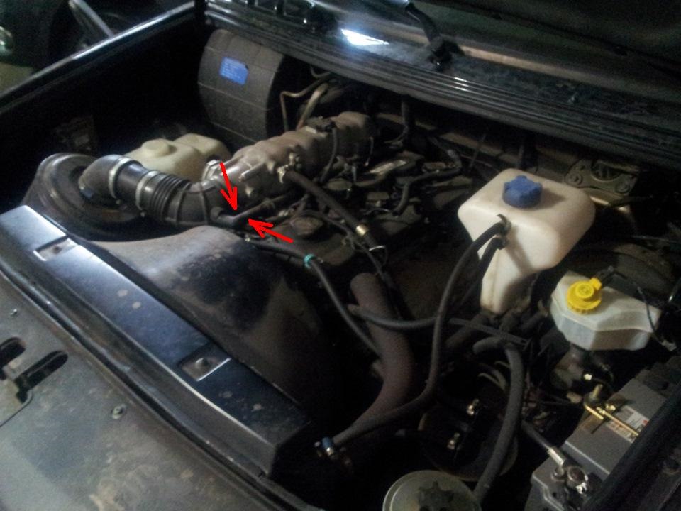 Пропал патрубок. — УАЗ Patriot, 2,7 л, 2014 года | наблюдение | DRIVE2