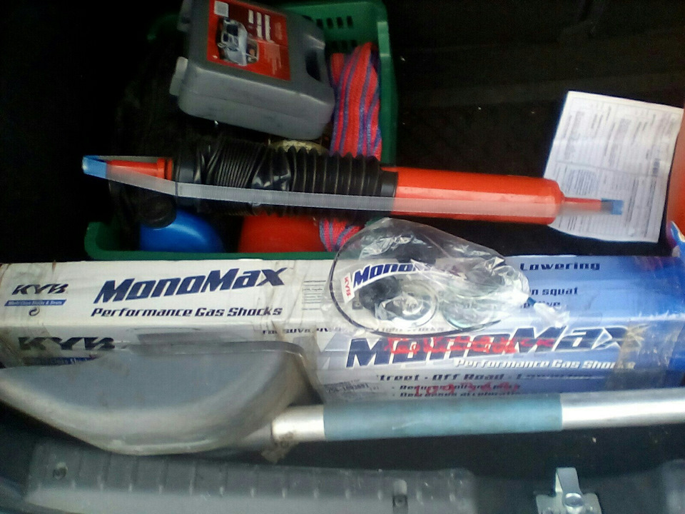 Внедряйзтнг улучшайзинг KYB MONOMAX — Land Rover Discovery I, 2,5 л, 1995 года | своими руками ...