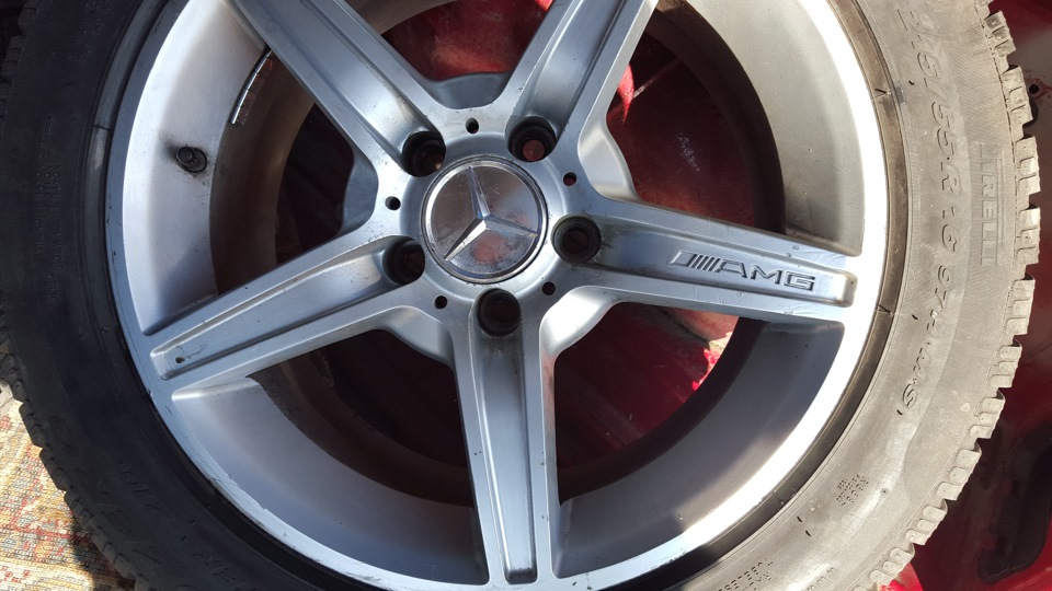 R16 AMG — Mercedes-Benz Vito (1G), 2,3 л, 1997 года | колёсные диски ...