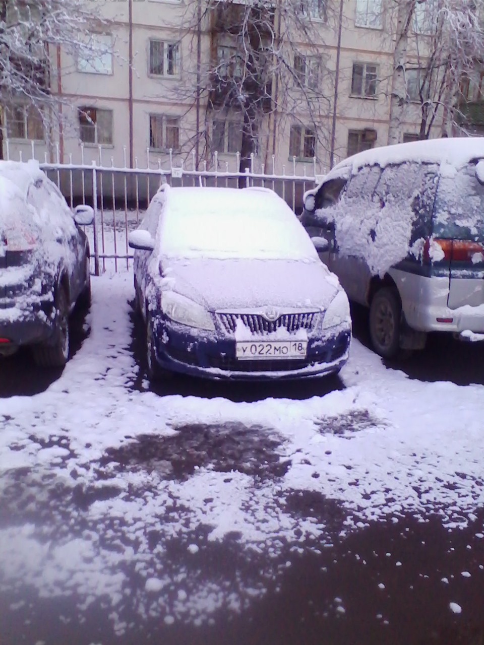 Ну здравствуй, 24 апреля! — Skoda Fabia Combi Mk2, 1,4 л, 2012 года ...