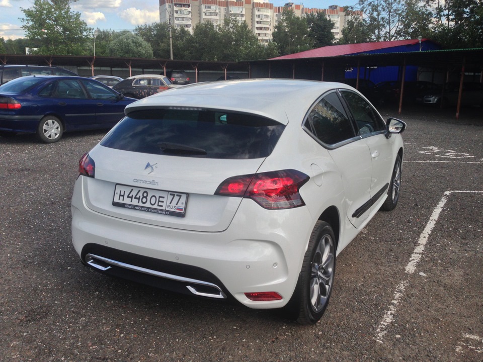 чистюля — Citroen DS4, 1,6 л, 2013 года | мойка | DRIVE2
