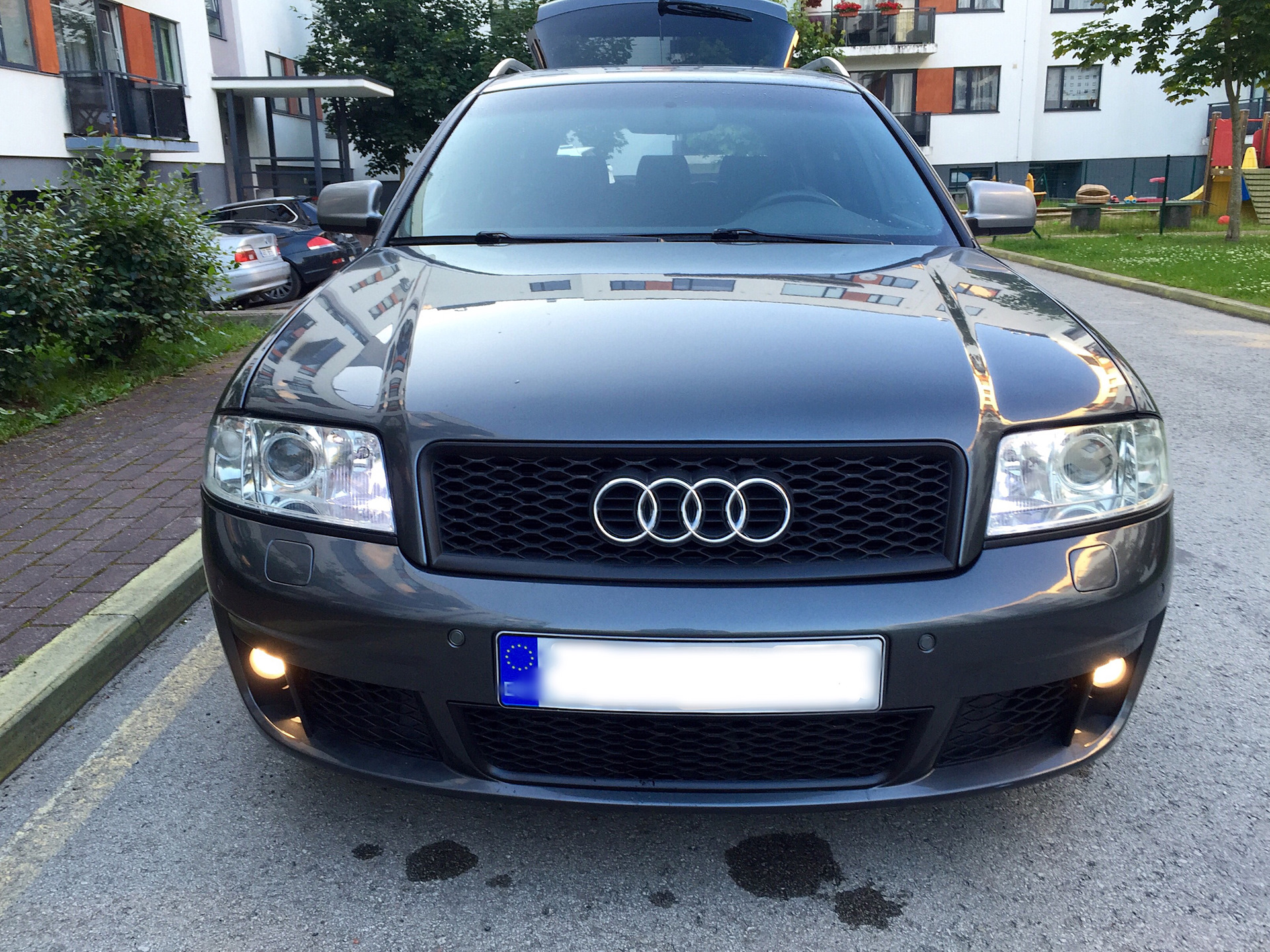 [11] Новая мордаха))) — Audi RS6 (C5), 4,2 л, 2003 года | стайлинг | DRIVE2