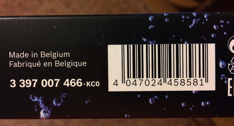 Стеклоочистители Bosch Aero Twin — Opel Corsa D, 1,4 л, 2012 года ...