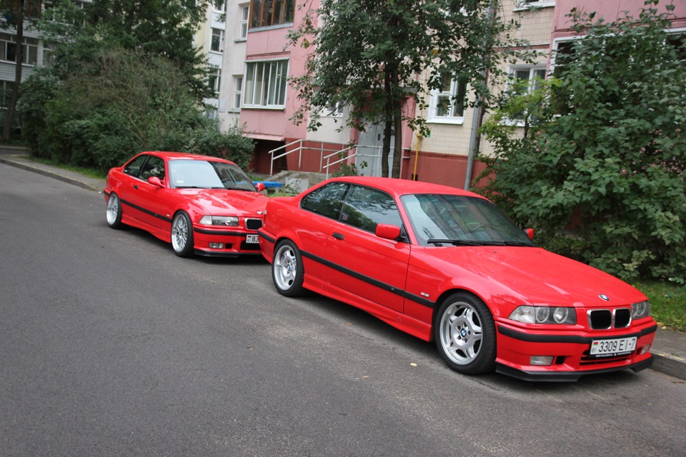 #12_2013_ЛКП_СТО_Передние амортизаторы — BMW 3 series Coupe (E36), 2 л, 1997 года | визит на ...