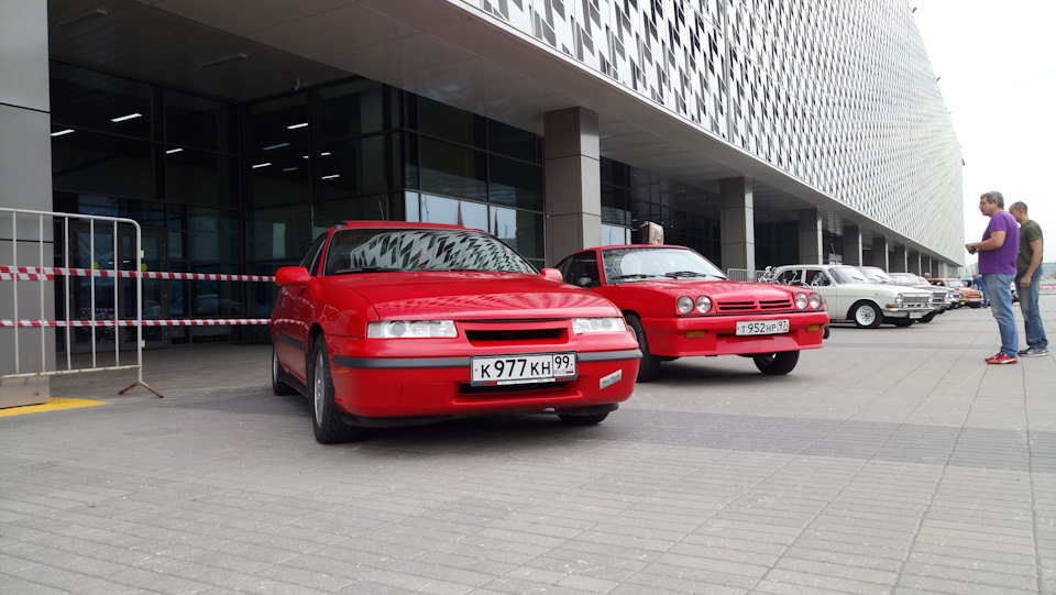Youngtimer fest 2017 — Opel Calibra, 2 л, 1990 года | встреча | DRIVE2