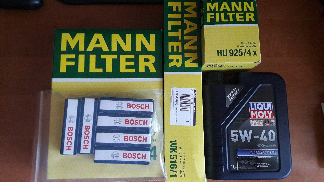 Плановая замена масла и фильтров — BMW 3 series (E46), 2 л, 1999 года ...