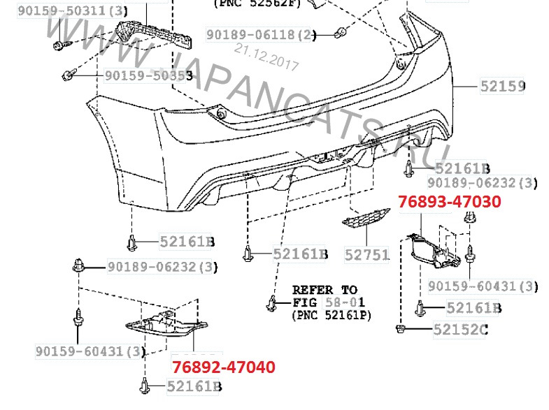 редкие заглушки в бампер G's — Toyota Prius (30), 1,8 л, 2009 года ...
