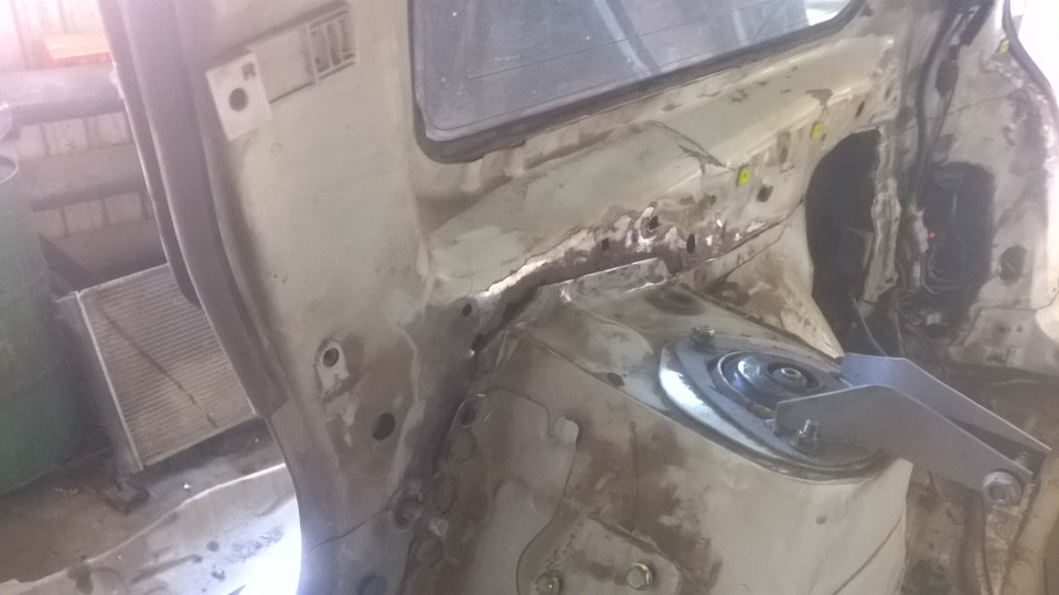 задние стаканы…распорка зад-верх — Subaru Forester (SF), 2 л, 1998 года ...