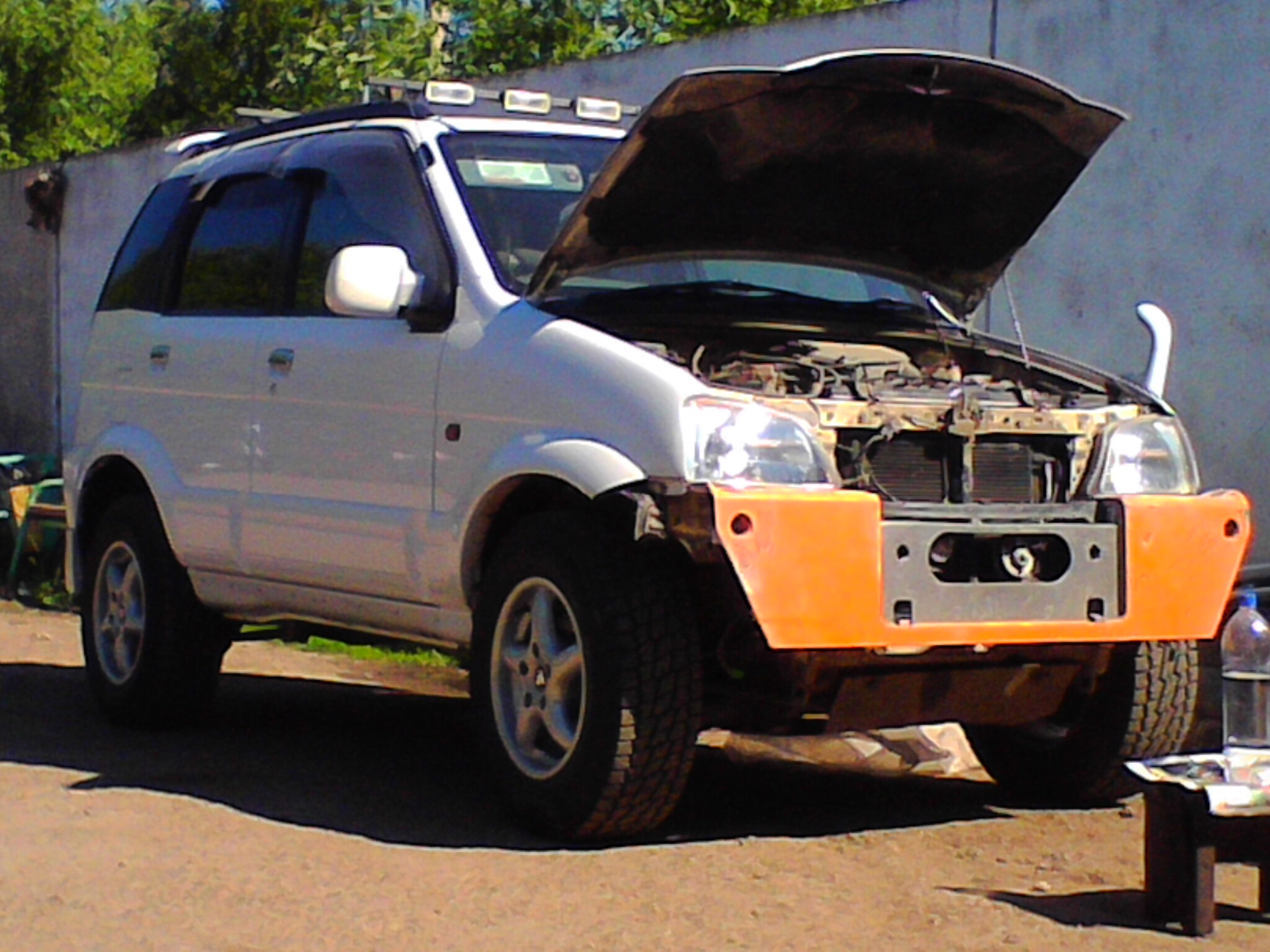 Бампер — Toyota Cami, 1,3 л, 1999 года | своими руками | DRIVE2