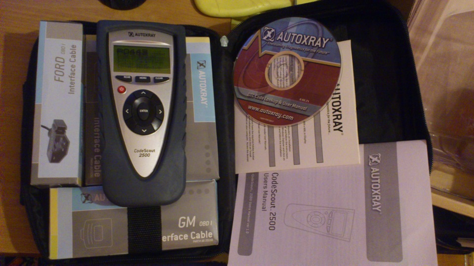 Получено) AutoXray CodeScout OBD I & OBD II Code Reader AX2500 — Ford ...