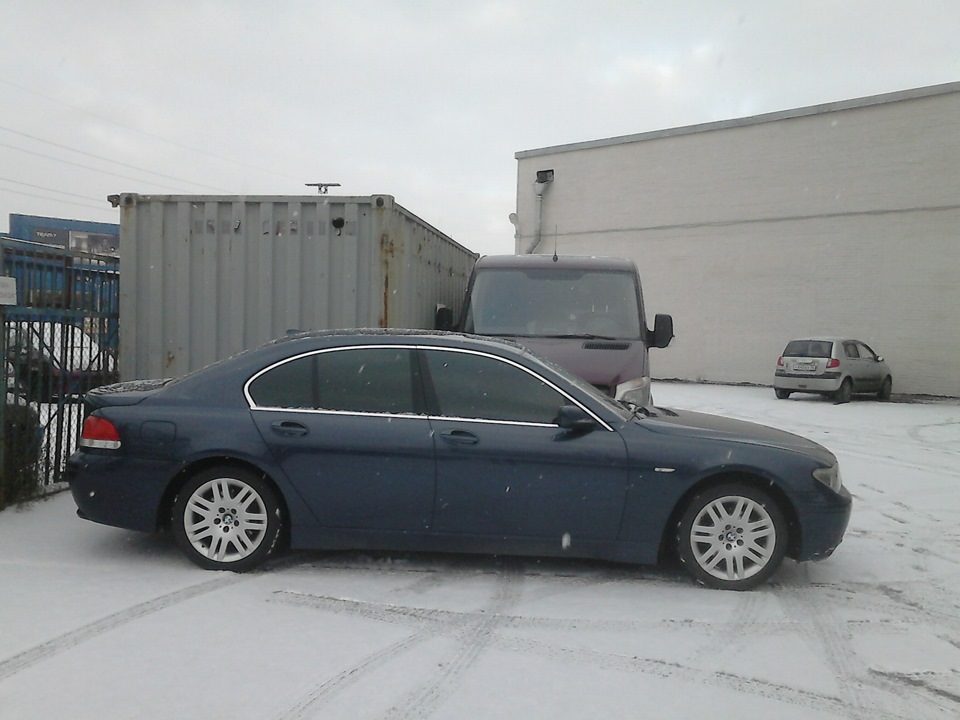 Переобувка — BMW 7 series (E65/E66), 3,6 л, 2002 года | колёсные диски ...