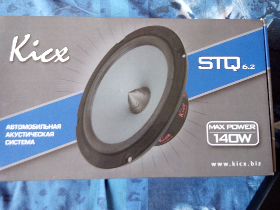 Чуть чуть фронта Kicx STQ 6.2 — Lada 2114, 1,5 л, 2004 года | автозвук | DRIVE2