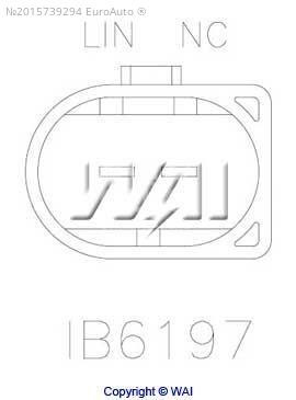 IB6197 Регулятор напряжения для AUDI/SEAT/SKODA/VW WAI | Запчасти на DRIVE2