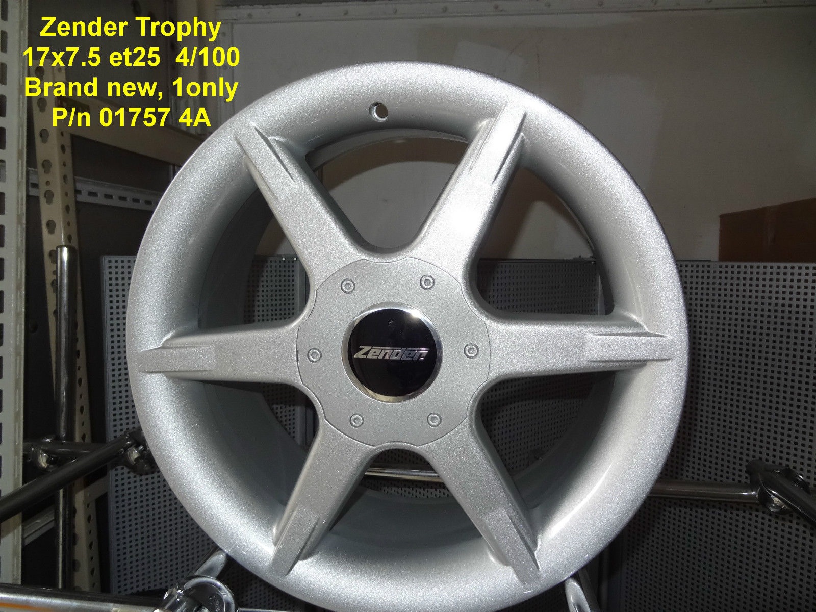 ZENDER Trophy R17x7.5 — Opel Vectra B, 1,8 л, 1998 года | колёсные ...