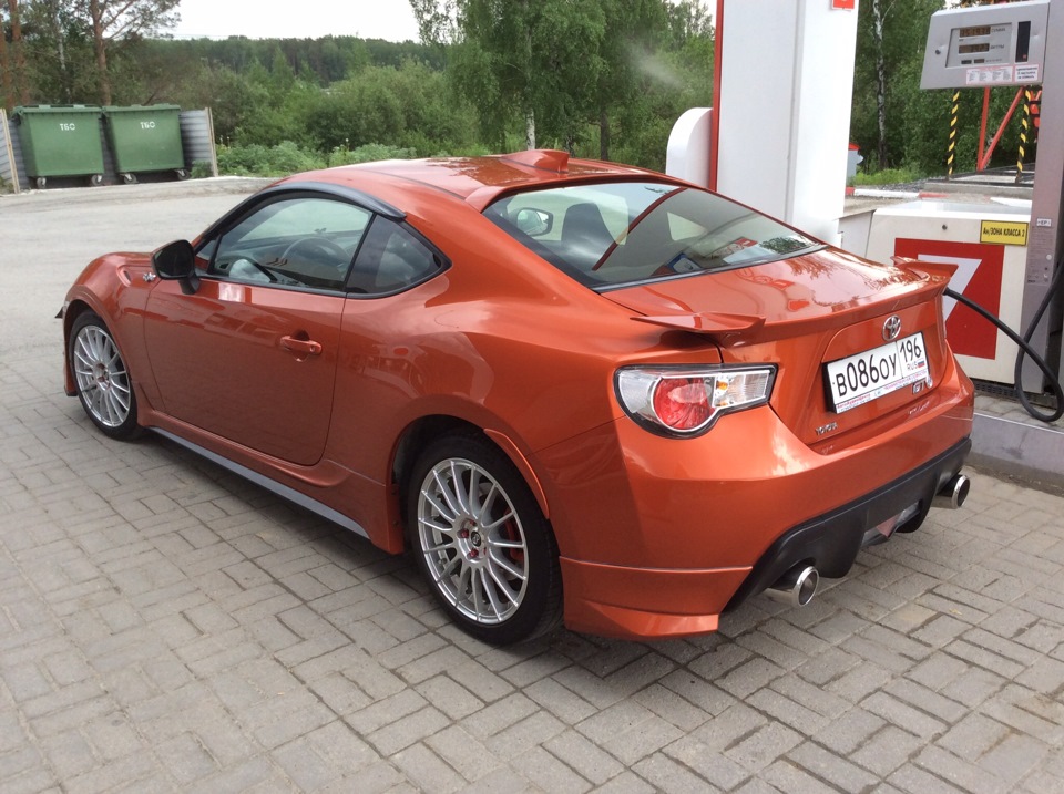 Смесь трёх стилей! Аэрообвес — готов! — Toyota GT86, 2 л, 2012 года ...