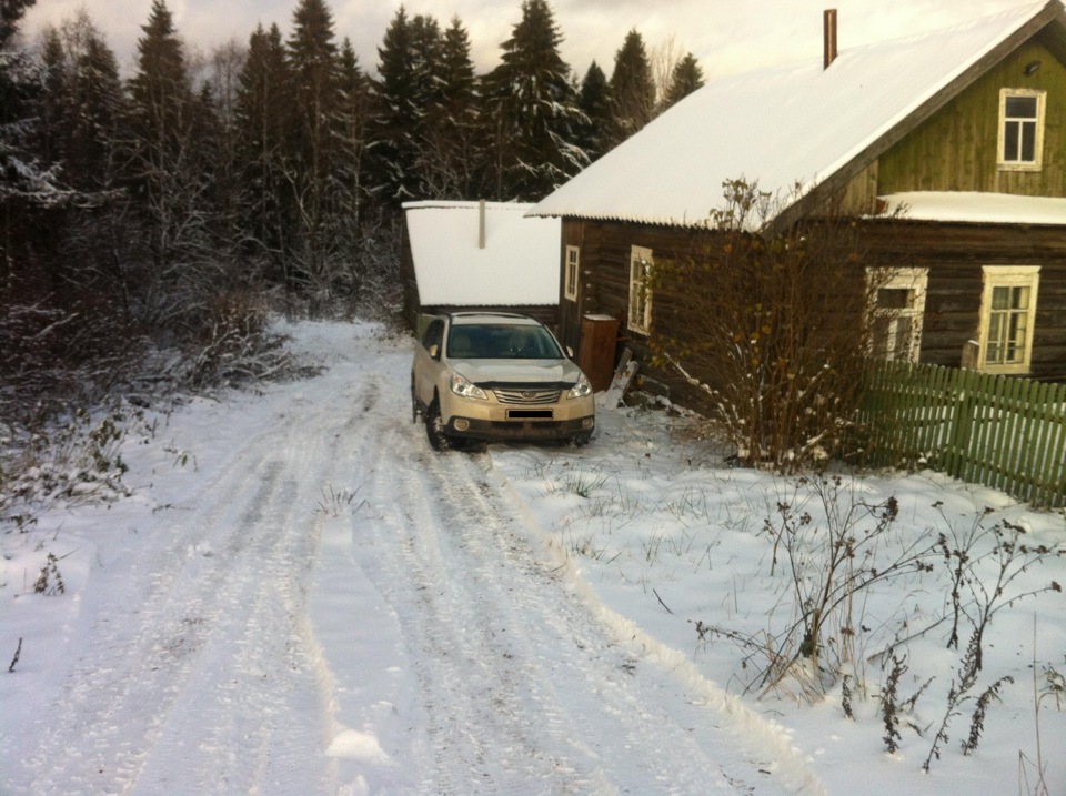 Первый выезд. — Subaru Outback (BR), 3,6 л, 2011 года | путешествие ...