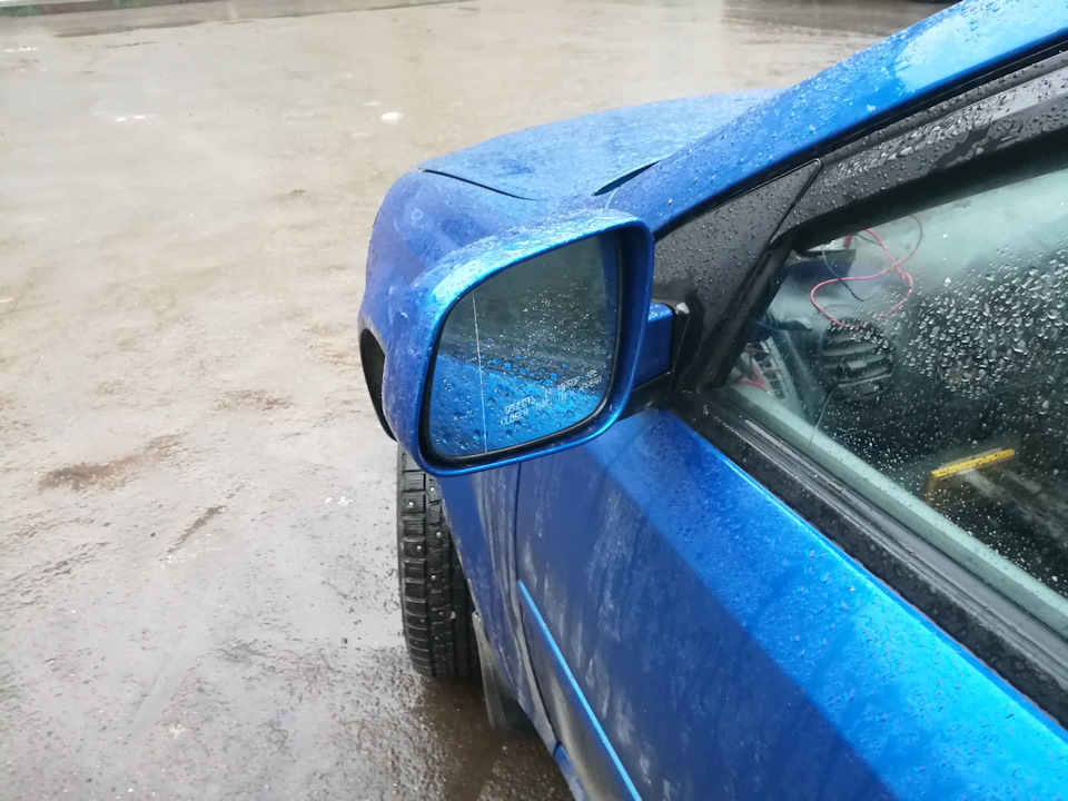 Кирдык подогреву левого зеркала заднего вида. — Chevrolet Lacetti 5D, 1 ...