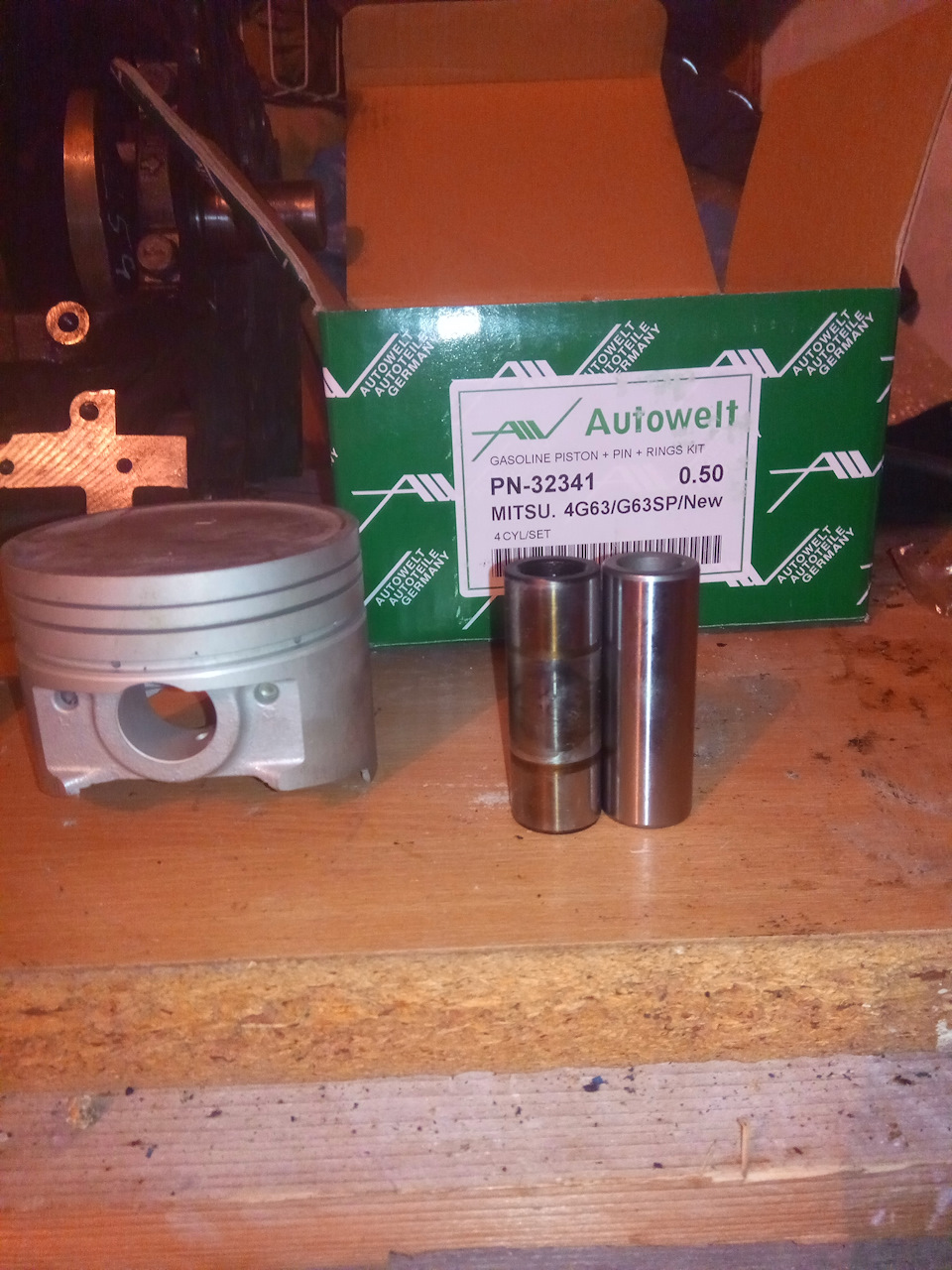 PN32341 PN-32341 ПОРШЕНЬ В СБОРЕ 0.50 MITSUBISHI 4G63 SOHC 16V PIN 22MM ...