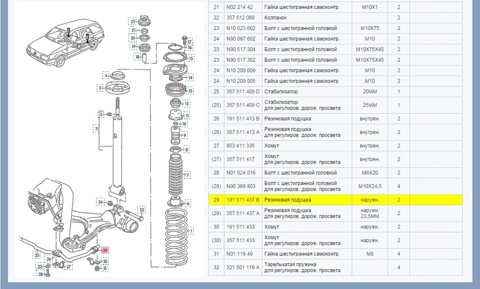 N10209009 Гайка шестигранная VAG | Запчасти на DRIVE2
