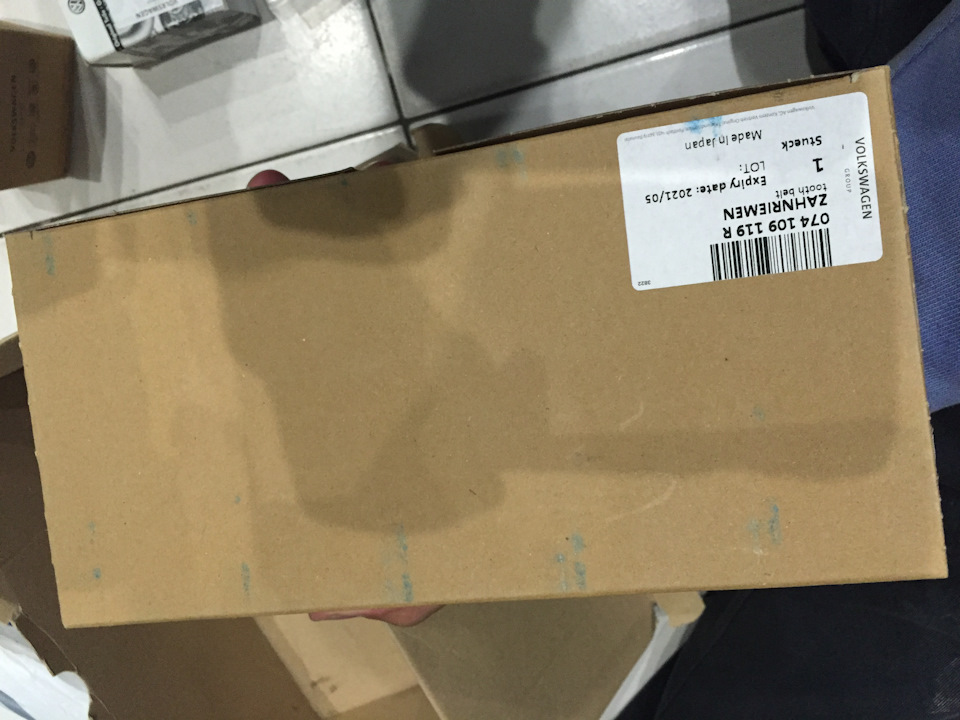 074109119R Ремень зубчатый VAG | Запчасти на DRIVE2