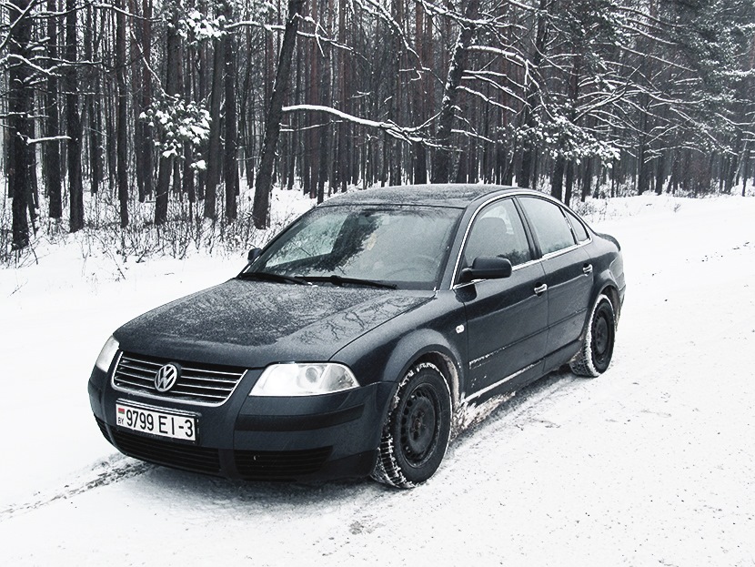 Passat winter — Volkswagen Passat B5, 1,9 л, 2001 года | фотография ...
