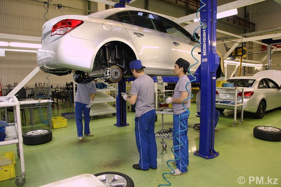 Сборка автомобилей на заводе АзияАвто г. Усть-Каменогорск — KIA Cerato ...