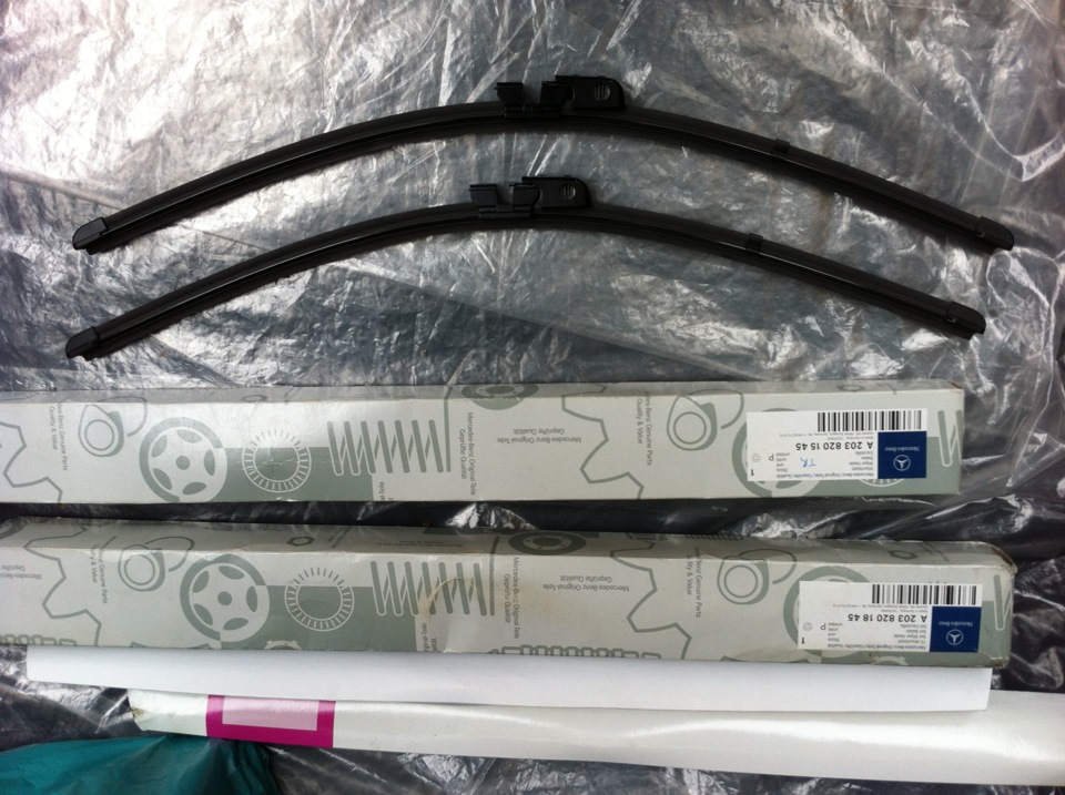 Поводки от рестайла — Mercedes-Benz C-Class Sportcoupe (C203), 1,8 л ...