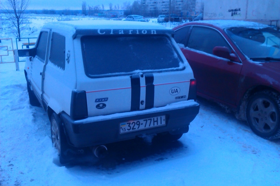 Погодка не радует — FIAT Panda (1G), 0,7 л, 1987 года | наблюдение | DRIVE2