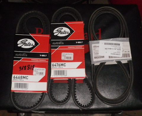 6468MC Неармированные клиновые ремни с формованным зубом GATES ...