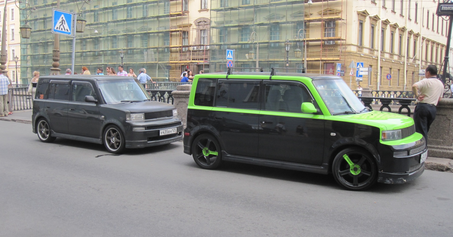 Как я "Зеленого" повстречал… — Toyota bB (NCP30), 1,5 л, 2003 года ...