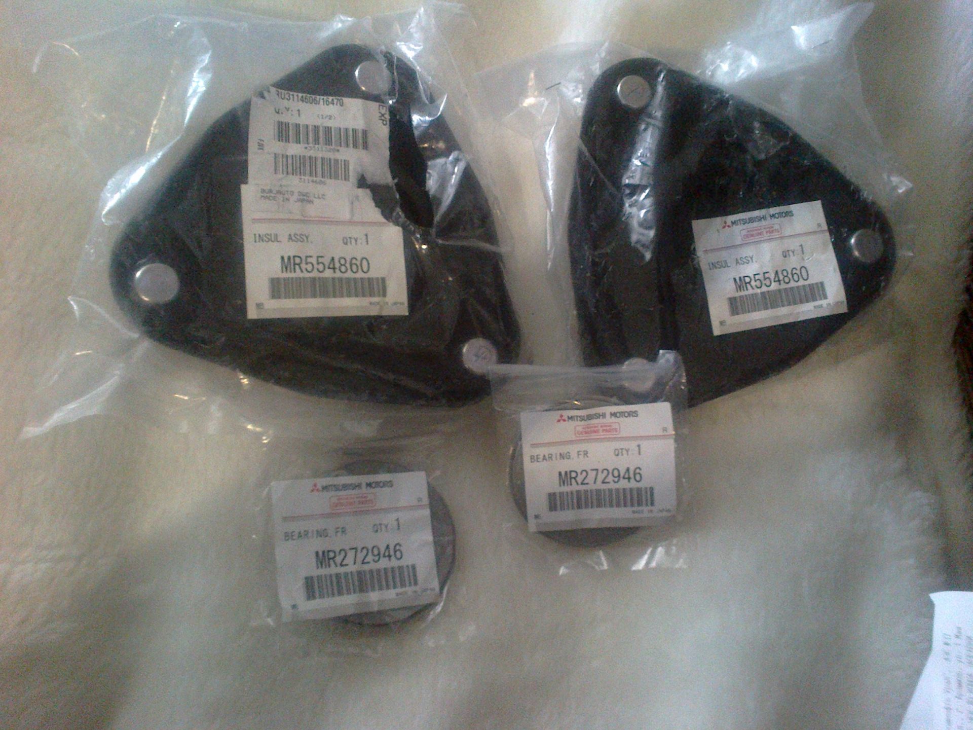 Поменяли опоры и подшипники — Mitsubishi Lancer IX, 1,6 л, 2004 года ...