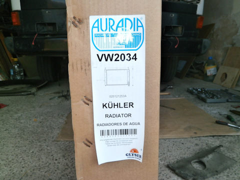 025121253A Радиатор, охлаждение двигател VAG | Запчасти на DRIVE2
