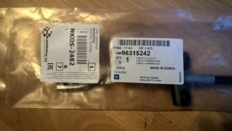 96315242 Трос сцепления Daewoo Matiz GM | Запчасти на DRIVE2