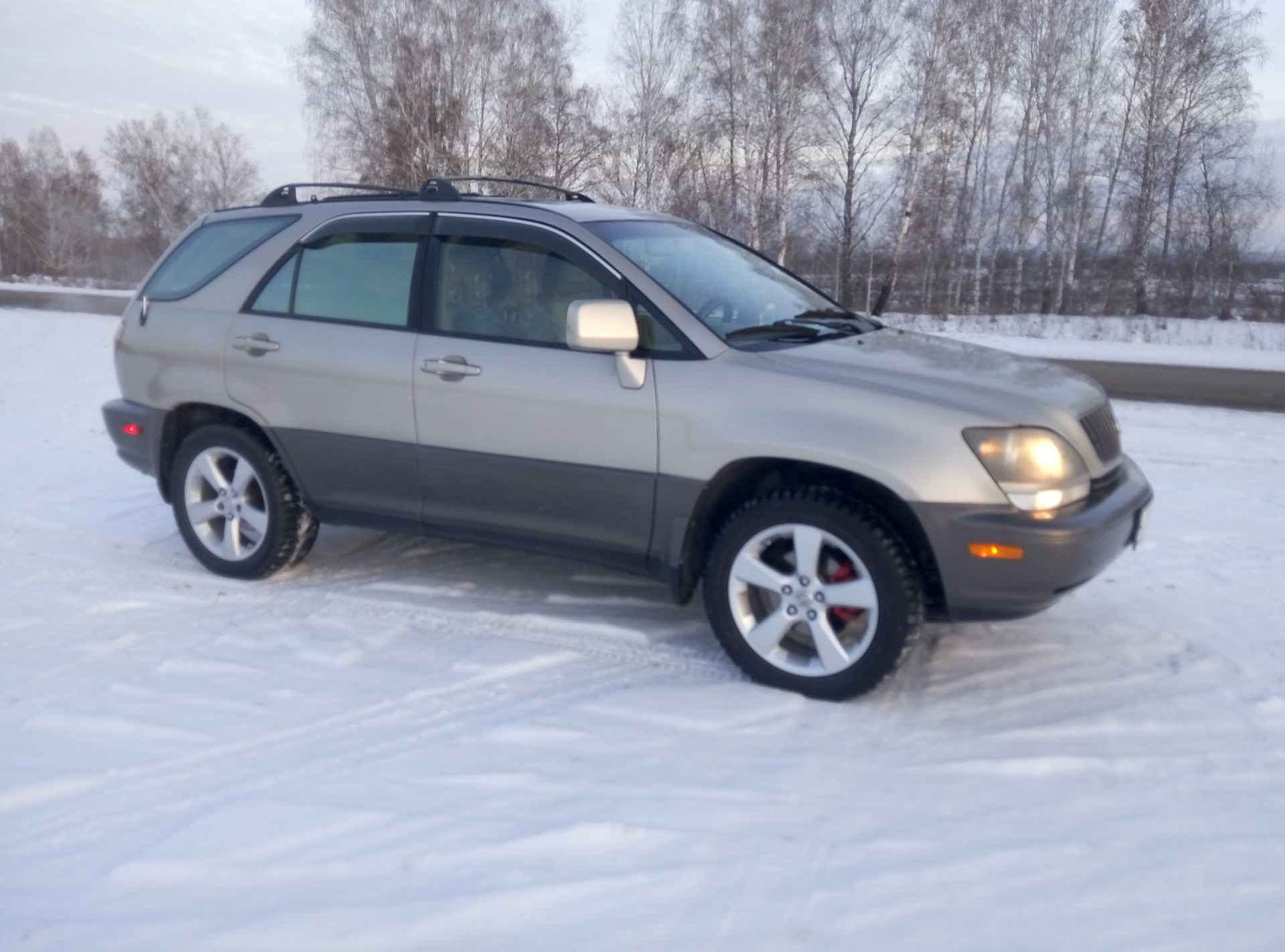 235/55/18 — Lexus RX (1G), 3 л., 1998 года | колёсные диски | DRIVE2