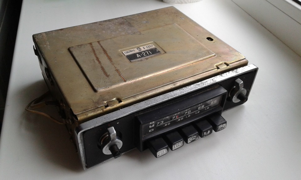 Радиоприемник А-271 — Lada 2103, 1,5 л, 1979 года | аксессуары | DRIVE2