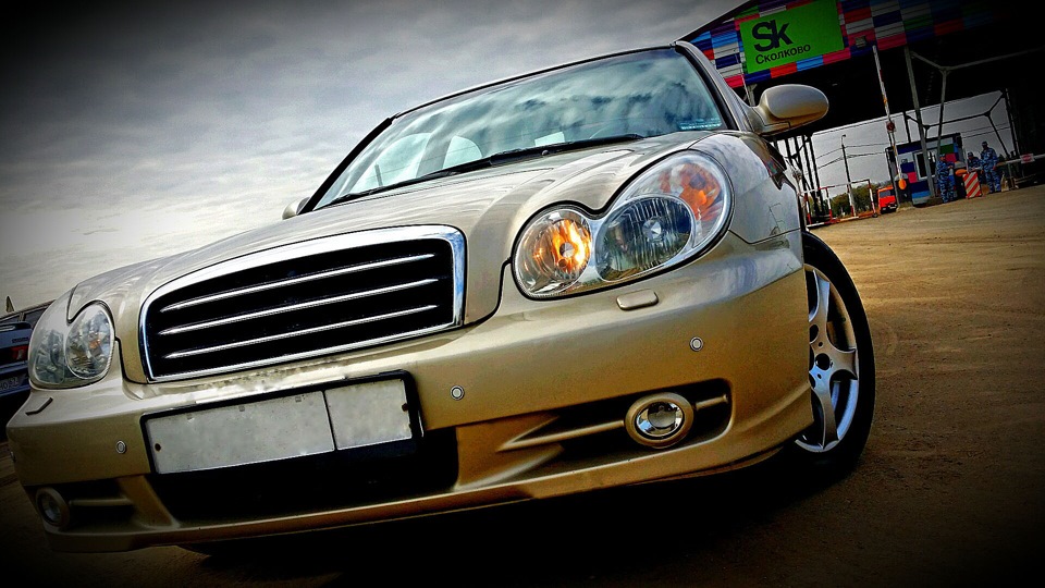 Отчёт по последнему покрытию фар лаком — Hyundai Sonata IV (EF), 2,7 л ...