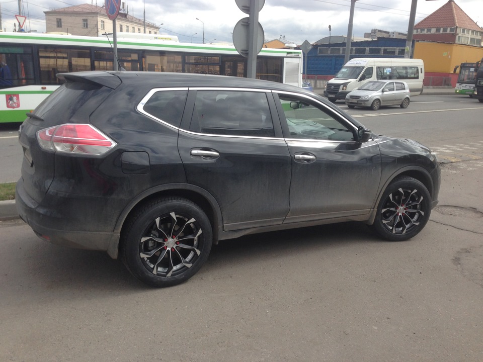 Получил посылочку из Владика Sakura Wheels 5320 R19 — Nissan X-Trail ...