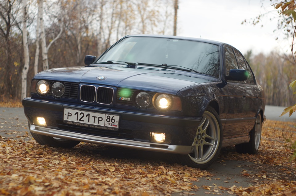 Осенний фотосет-1 — BMW M5 (E34), 3,8 л, 1994 года | фотография | DRIVE2