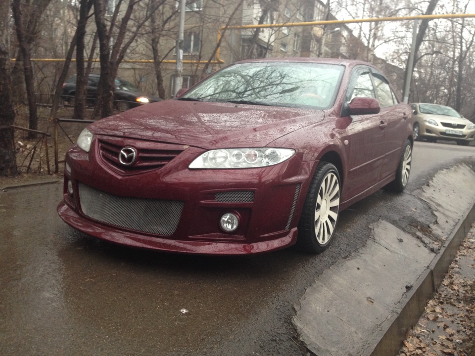 Обвесы от компании AZT Tuning — Mazda 6 (1G) GG, 2,3 л, 2003 года ...