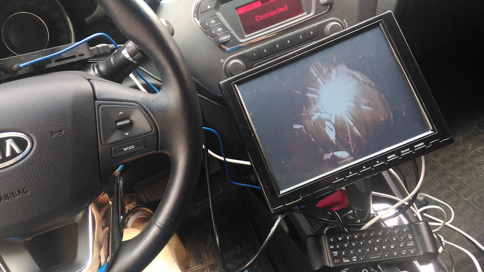 ГУ с Оптикой — KIA Rio (3G), 1,6 л, 2012 года | автозвук | DRIVE2