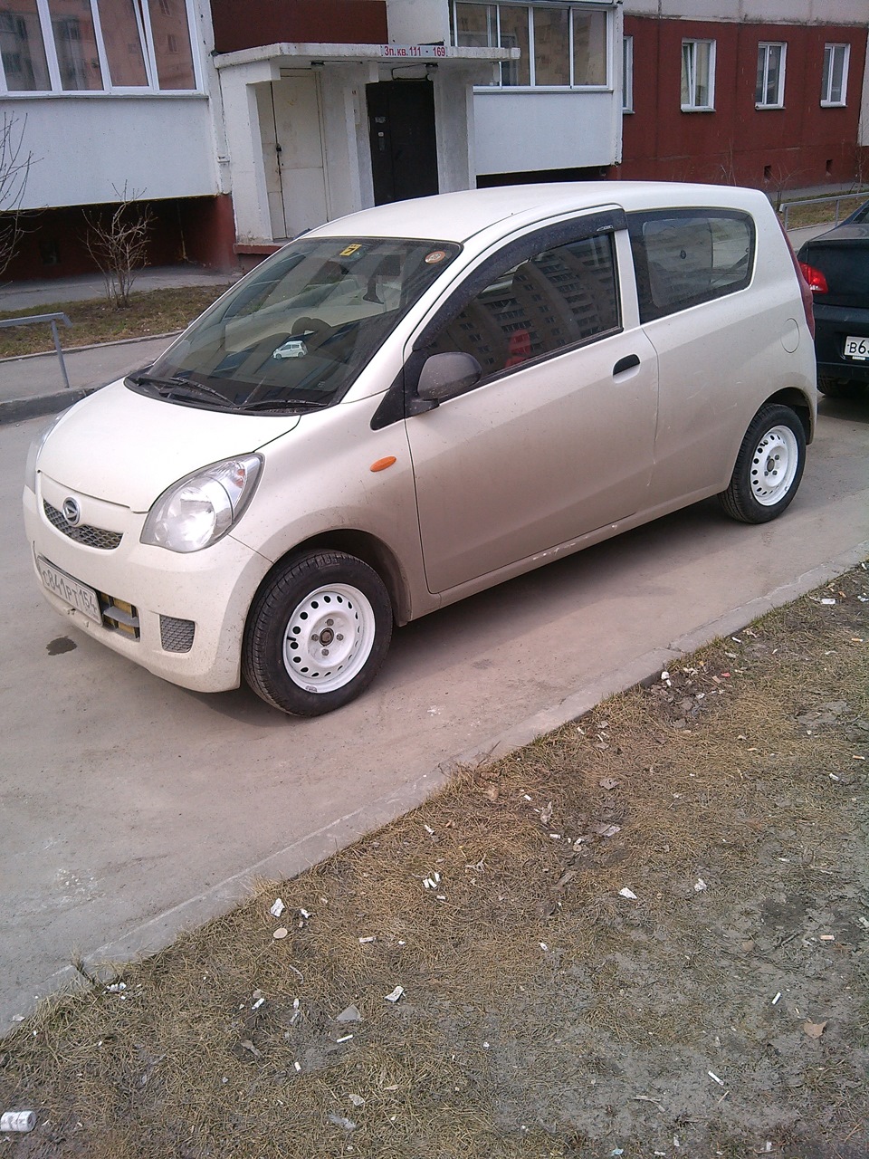 +шины — Daihatsu Mira (L275/L285), 0,7 л, 2010 года | колёсные диски | DRIVE2